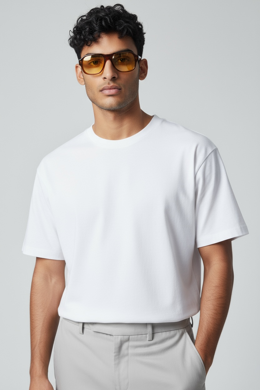 Classy Brown Aviator Square Sunglasses | Unisex Oversized Shades | Vin ...